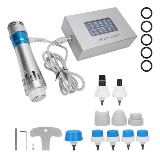 Cikonielf Machine de physiothérapie Machine à ondes de choc professionnelle pour instrument de ...