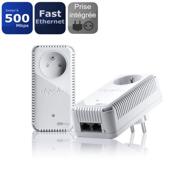 Devolo CPL 500 duo+ Starter kit DEV_9130 - Cdiscount Informatique