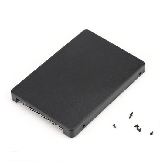 Fdit Boîtier SSD Boîtier de disque dur mSATA SSD vers IDE 2,5 pouces ...
