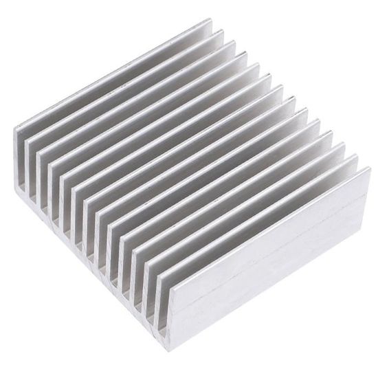Zerone Dissipateur de chaleur CPU 4pcs Dissipateur de Chaleur en Aluminium Feuille de ...