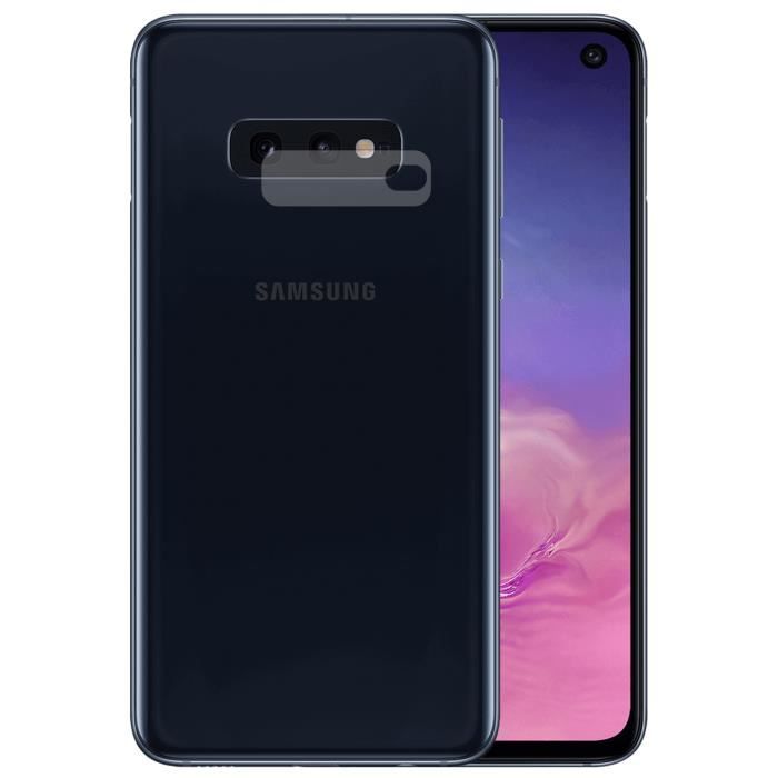 Pour Samsung Galaxy S10E : 1 Film Protection Objectif Caméra Arrière en Verre Trempé 9H Haute ...