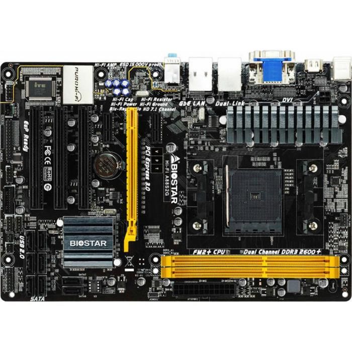 Carte mère Biostar Hi-Fi A88S2G AMD A88X Socket FM2/FM2+ 2xDDR3 32GB ...