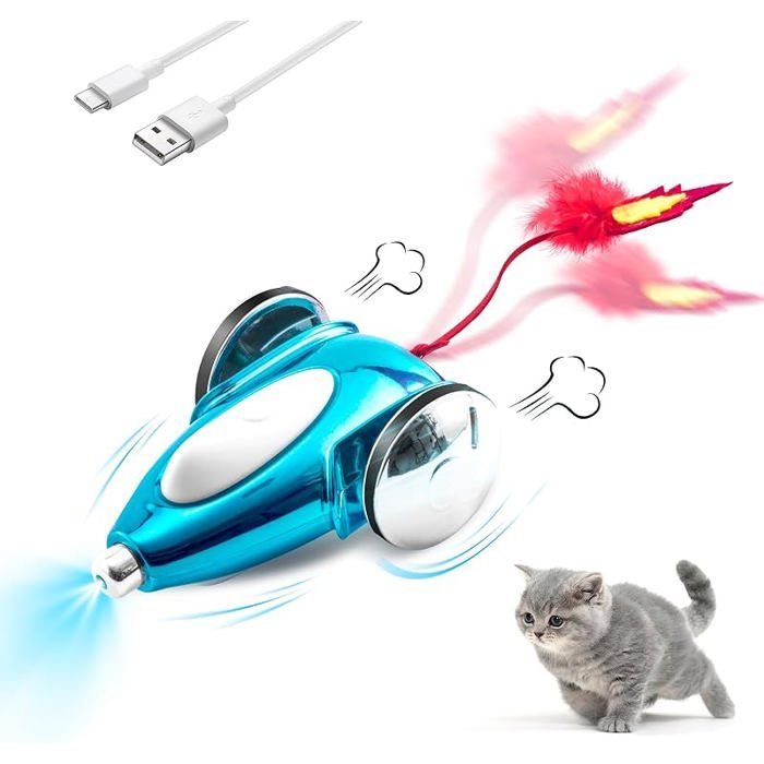 Migipaws Cat Toy, Intelligent Mouse Toy for Kitten, Interactive Cat Toy ...