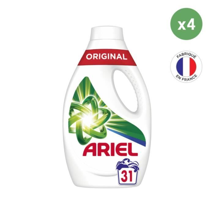4x31 Lavages Original, Lessive Liquide Ariel - Cdiscount Electroménager