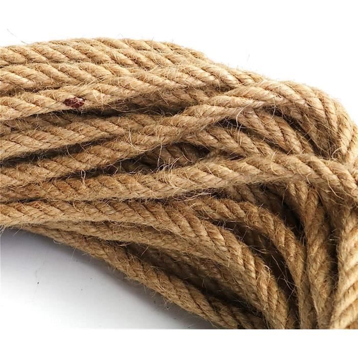 Corde Décorative, Corde De Jute Naturel, Ficelle Bricolage Artisanat ...
