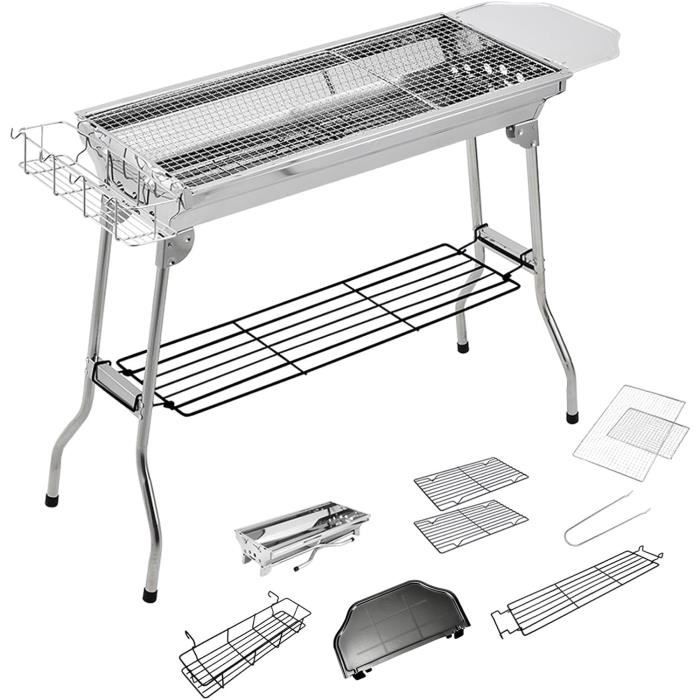 Barbecue Pliant Au Charbon De Bois,Gril Pliable | Barbecue pliant ...