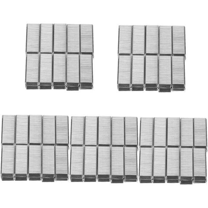 75 Boîtes Agrafe Mini Agrafes Agrafes Pointues À U Quotidien Recharge D ...