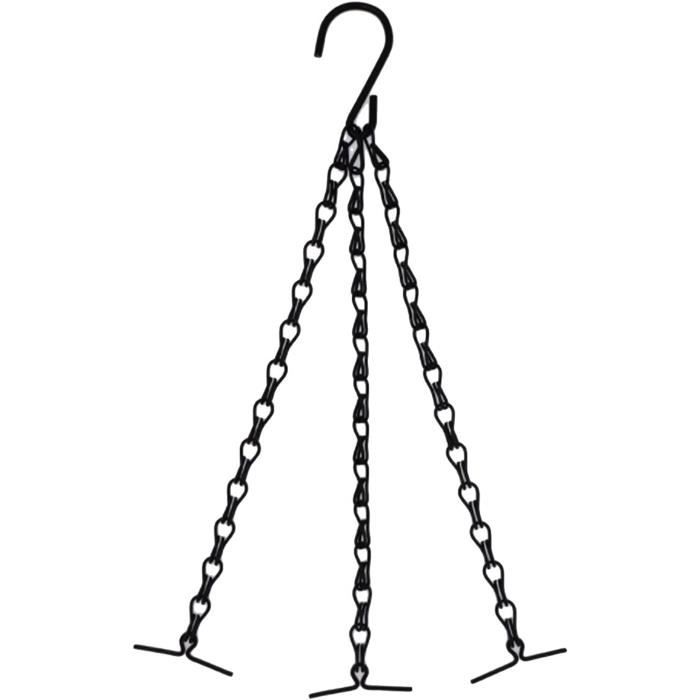 Lot de 6 chaînes de pot de fleurs suspendues, chaîne de rechange en ...