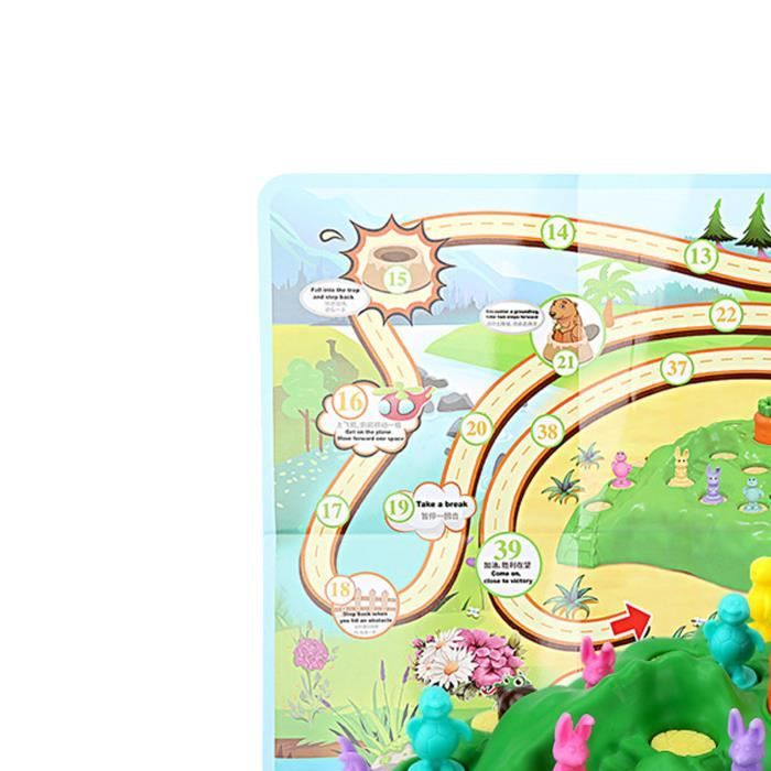 Jeu de piège de tortue de lapin Jeu de société pour Enfants, Piège à ...