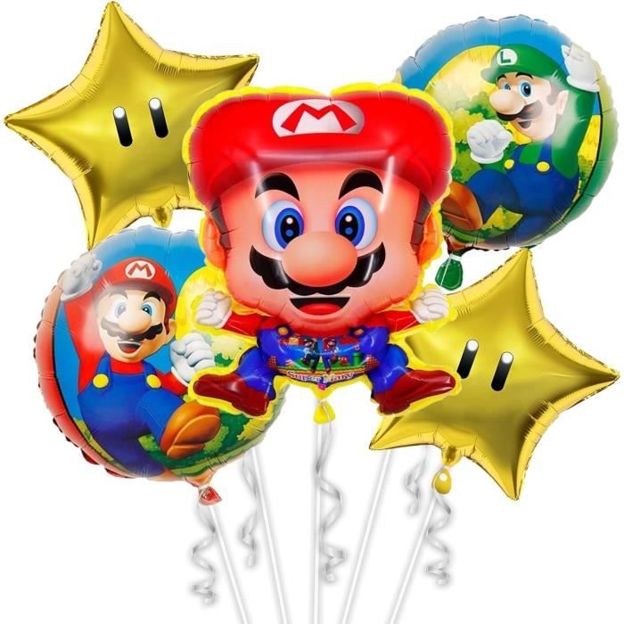 Ballon Aluminium Super Bros,Ballon Super Bros Anniversaire,Ballon ...