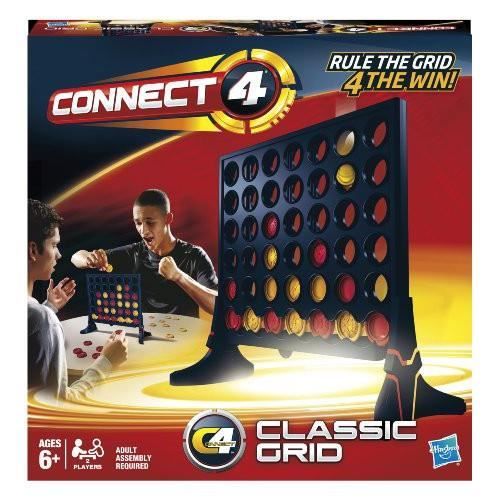 Hasbro - 98779 - Connect 4 - Grid - Puissance 4 La Grille Classique ...
