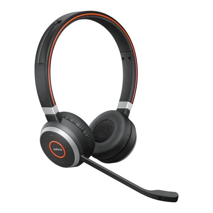 Jabra Evolve 65 MS stereo Casque sur-oreille sans fil Bluetooth avec ...
