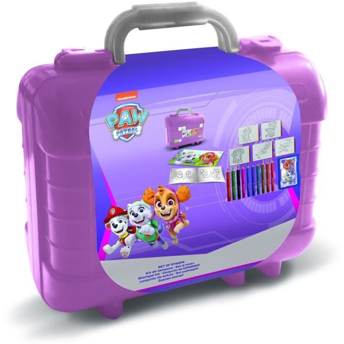 Travel Set - MULTIPRINT - 42913 - 5 tampons Pat Patrouille Everest, 10 ...