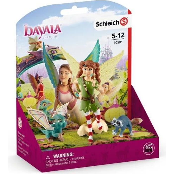 Figurine SCHLEICH Marween avec Nugur et Piuh - bayala® - 70581 ...