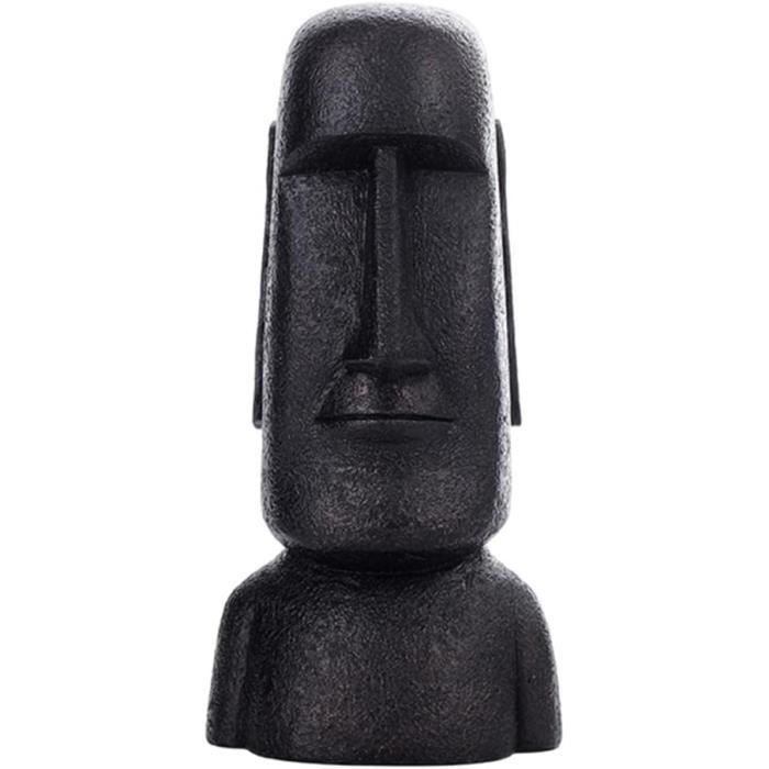 1pc Statue de de Pâques Style rétro Moai tête Sculpture pour Les ...