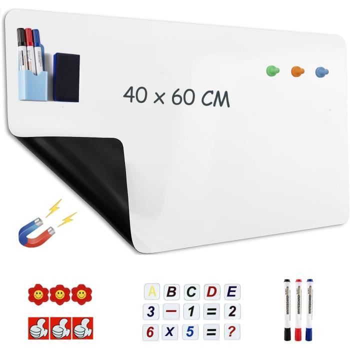 Tableau Blanc Effacable Magnetique Mobile,Kits Panneau Magnetique ...