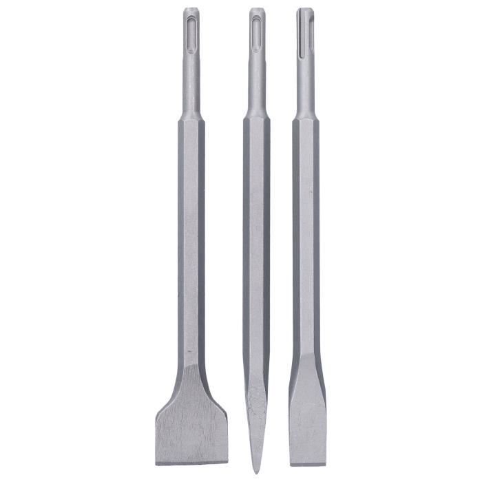 Kit de burin en acier au carbone pour béton - TMISHION - SDS PLUS (tige ...