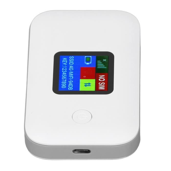 Vvikizy routeur WiFi Mobile 4G Modem WiFi 4G LTE professionnel 300 Mbps ...