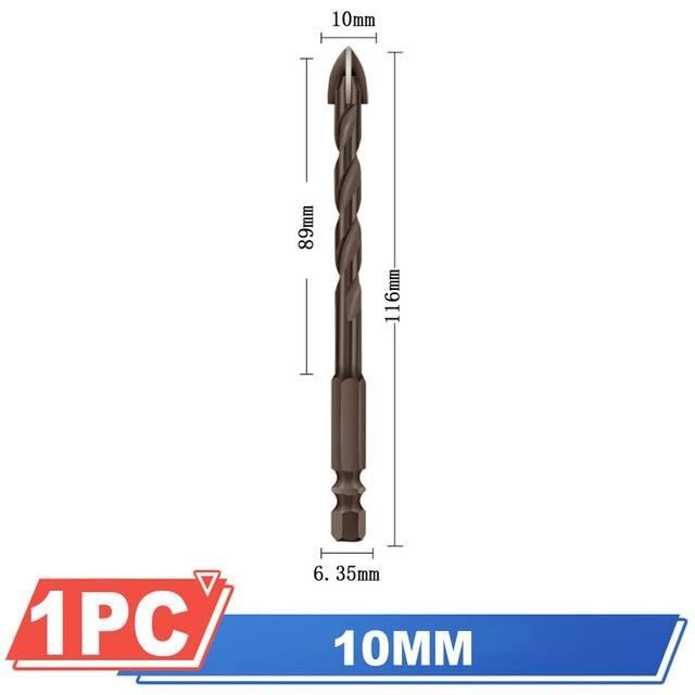 Jeu de mèches de carreaux hexagonaux YWEI - ENCLUME - Triangle - 10mm ...