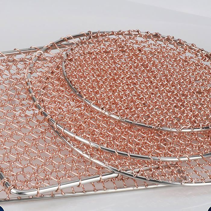 Panier Grille Pour Barbecue Grillag De Cuisson De Poisson En Cuivre ...