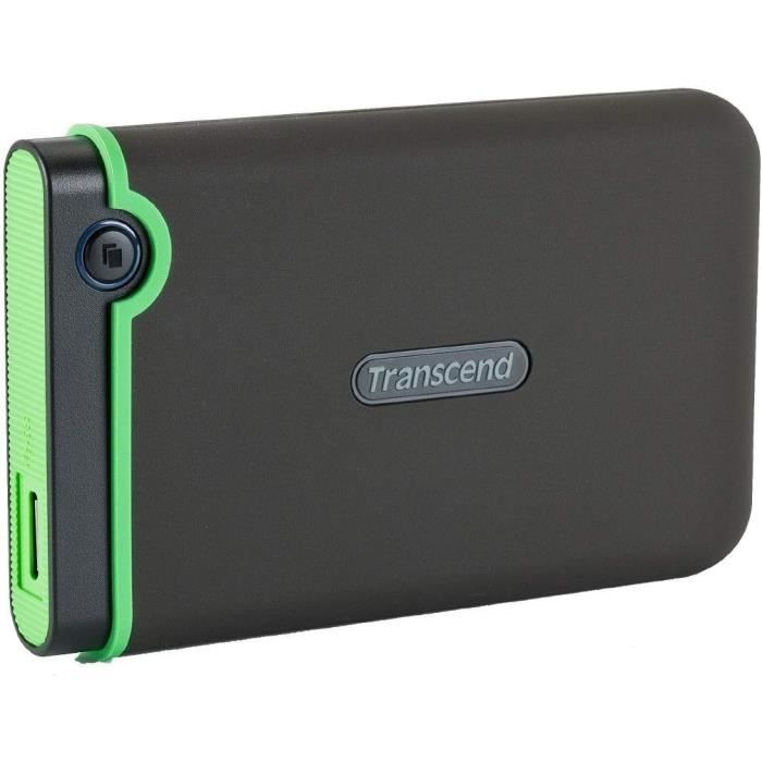 Transcend 1To StoreJet 25M3S - 2.5" Disque dur externe Anti-choc ...