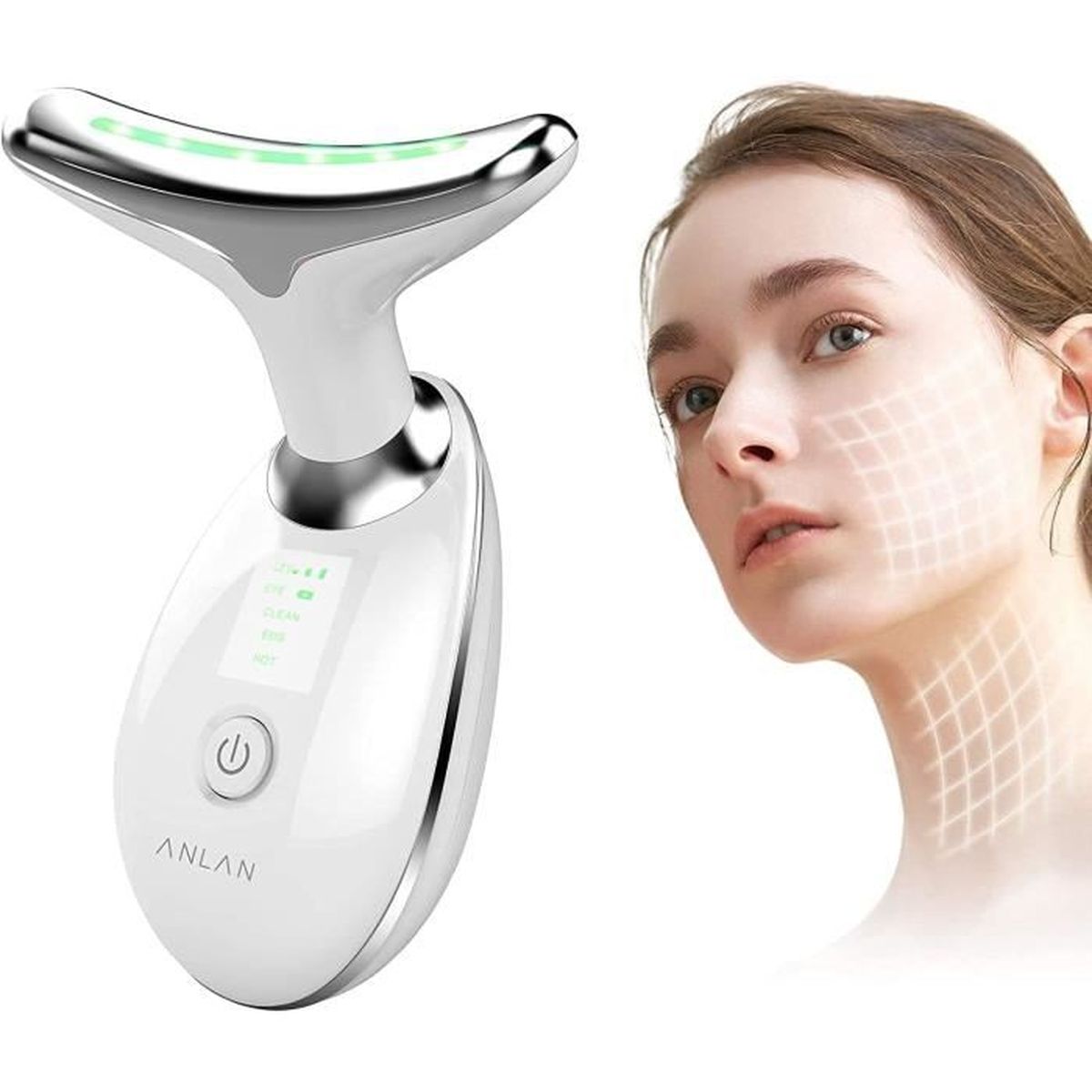 Appareil Anti Rides Visage Anlan Appareil De Beauté Soins De La Peau Dispositif De Beauté Avec