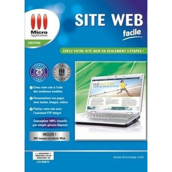 SITE WEB FACILE / Logiciel PC - Cdiscount Informatique