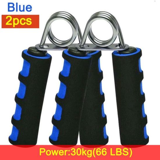 Tenseur de muscles - Fitness - Blue 2pcs - Poignée en aluminium ...