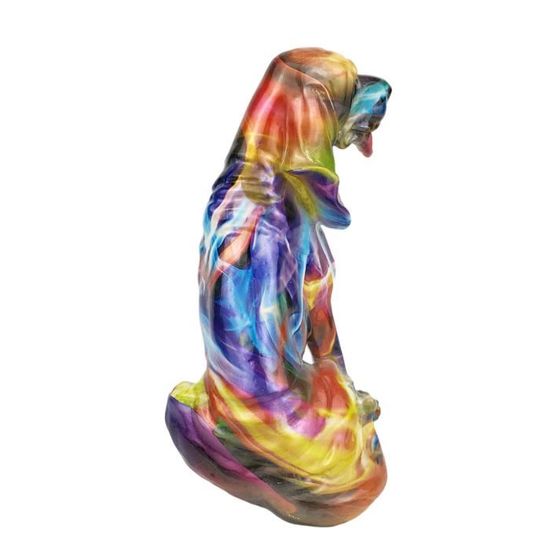 Graffiti Art Teckel Statue Scupture pour Chambre Maison Entrée ...