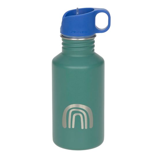 Gourde en inox 500 ml Little Gang Rainbow green - LASSIG - Cdiscount Sport