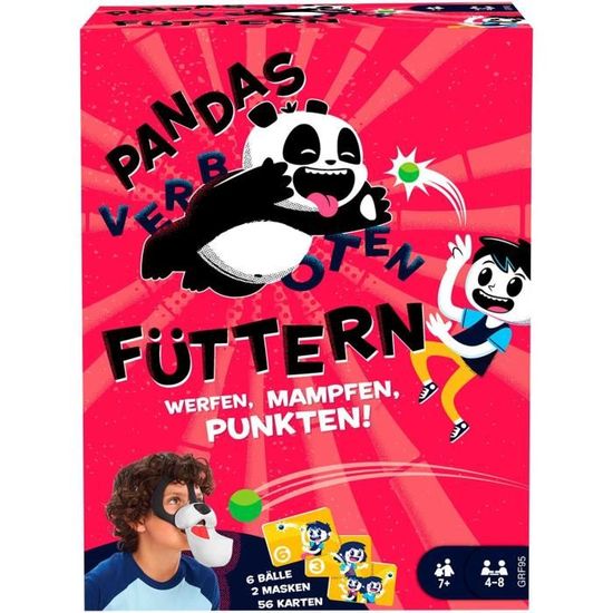 Jeu de société - MATTEL - Pandas Interdiction - Action et réflexe ...