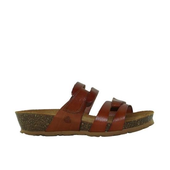 Sandales Yokono - Modèle MONACO - Femme - Marron Marron - Cdiscount Chaussures