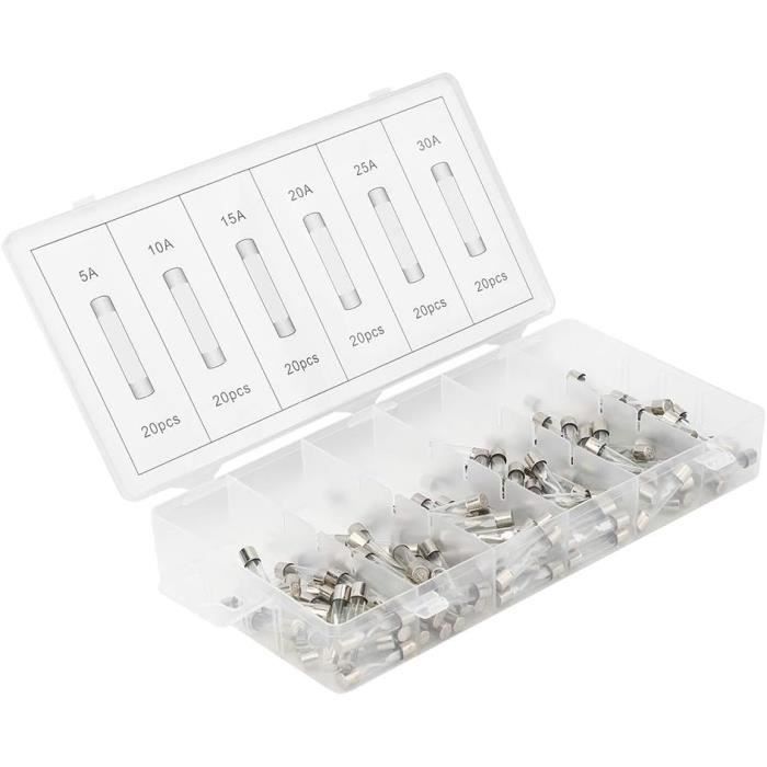Fusible En Verre, Assortiment De Fusibles En Verre De Pièces Industrielles, Fusible En Verre ...