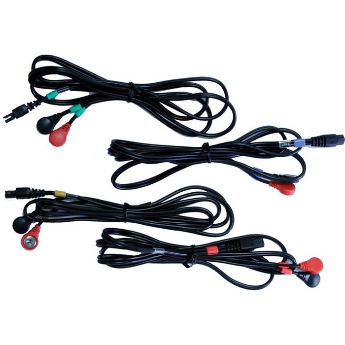 COMPEX Set 4 Câbles Snap - Cdiscount Sport