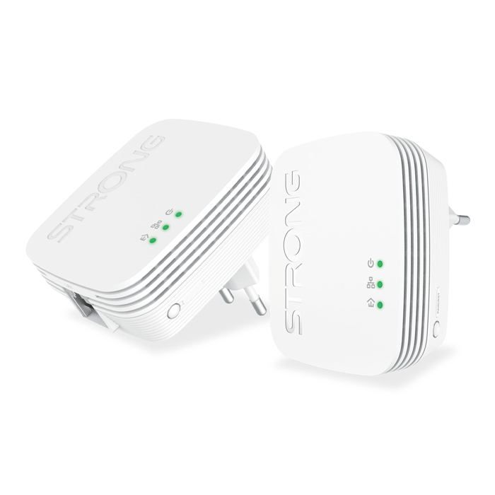 Kit CPL 1000 Mbps - Strong - Mini - Port Gigabit - Installation Plug ...