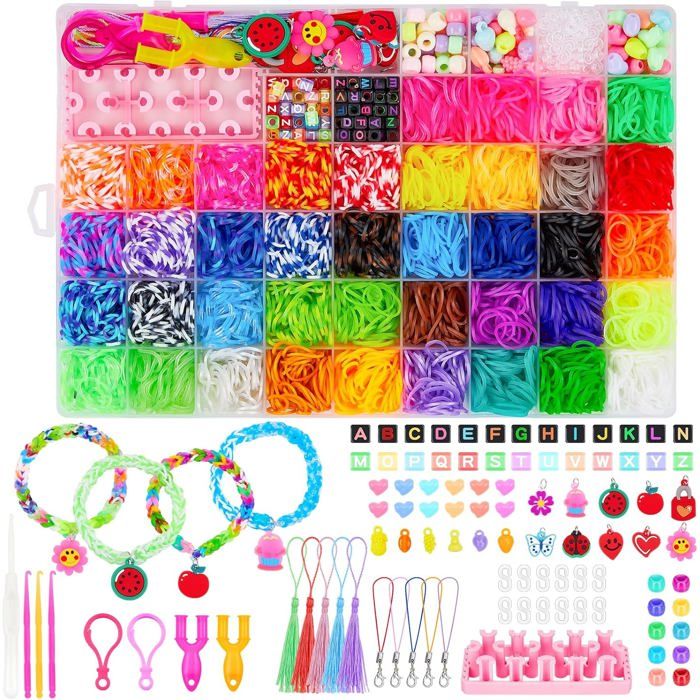 Sofore Bandes Elastique pour Bracelets, 5000+ kits de Bracelets ...