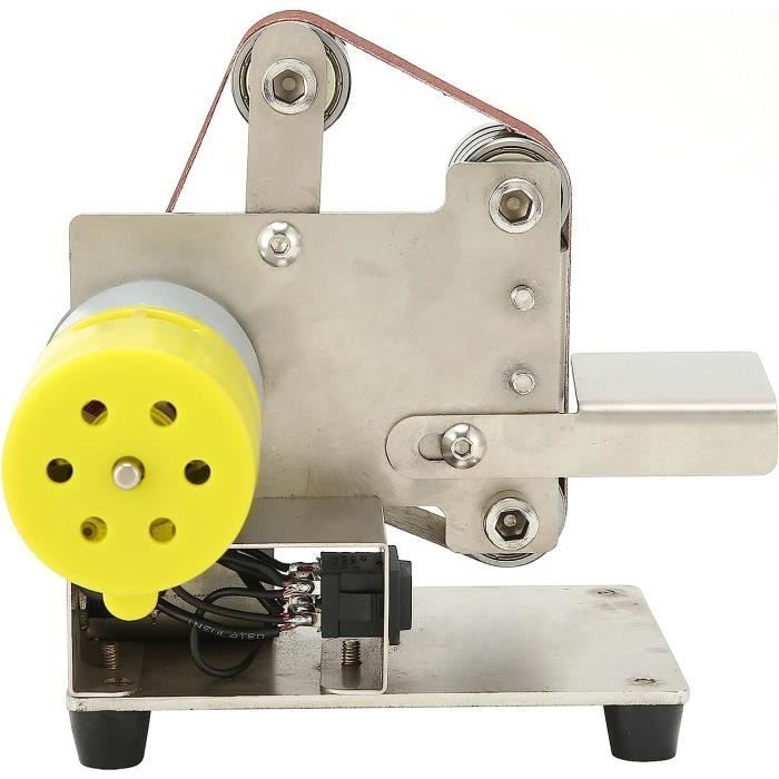 Mini Ponceuse À Bande, Affûteuse De Machine À Courroies De Ponçage À ...