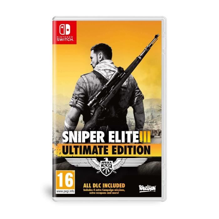 Jeu vidéo - Sniper Elite - Ultimate Edition - Nintendo Switch - Tir ...