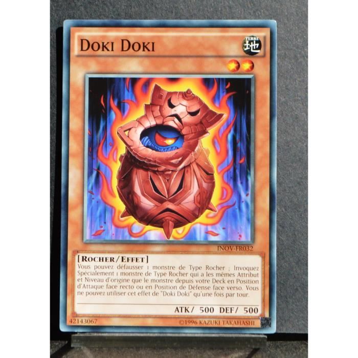 Carte YU-GI-OH INOV-FR032 Doki Doki NEUF FR - Cdiscount Jeux - Jouets