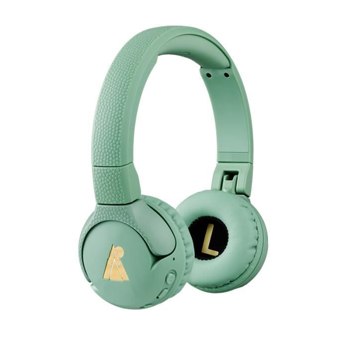 POGS Casque Audio Enfants Bluetooth - Le Gecko - Casque Solide et ...