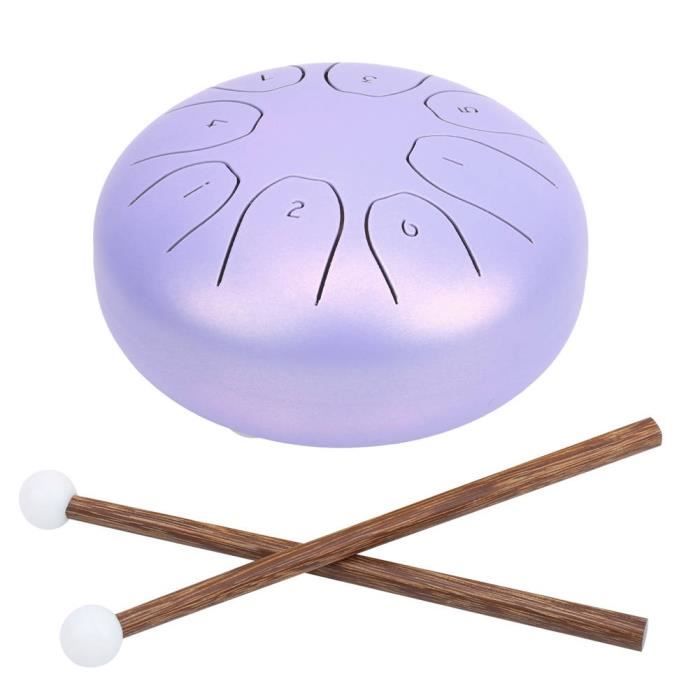 EBTOOLS Tambour Panda Mini Tambour Éthéré 5,5 po Tambour de Langue en ...