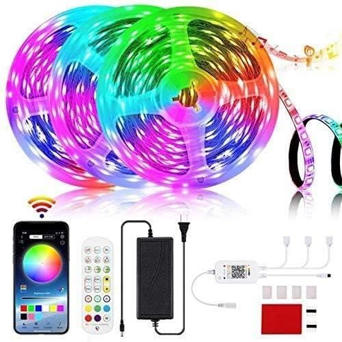 Ruban Led Bluetooth 12V 5050 Bande Lumineuse Intelligente Rgb Bande ...