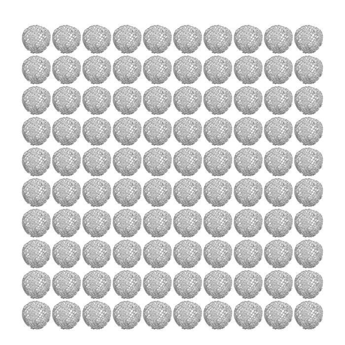 Fdit Tamis à boules pour pipe à tabac 100 pièces filtre à écran à bille ...