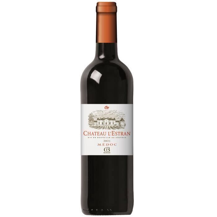 Château L'Estran 2021 Médoc Cru Bourgeois - Vin rouge de Bordeaux - La cave Cdiscount