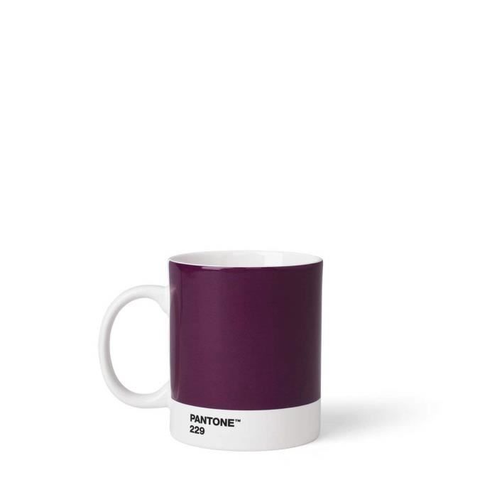 Pantone - Tasse Porcelaine - 375 ml - Aubergine 229 - Cdiscount ...