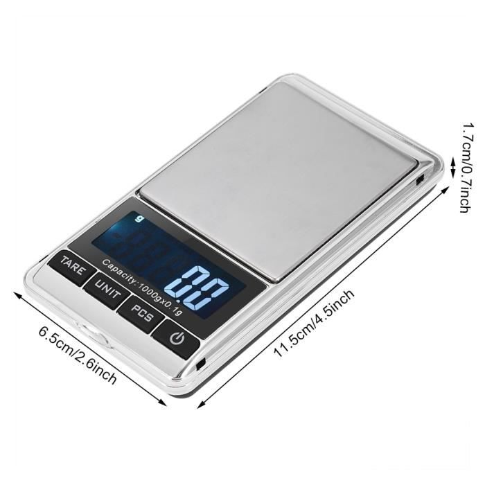 Balance de précision électronique - PWSHYMI - Mini balance - 1000g - 0 ...