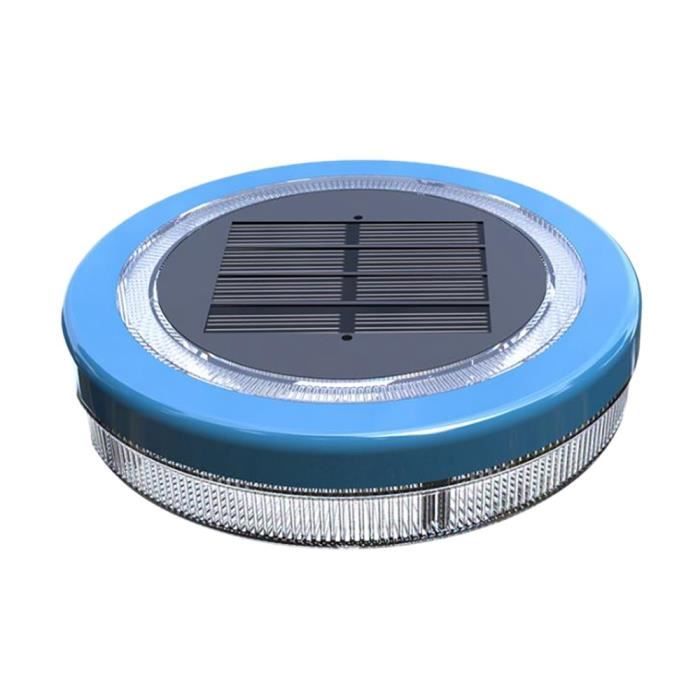 Le Sol Solaire Allume le Jardin Solaire de 8 LED Allume le Disque ...