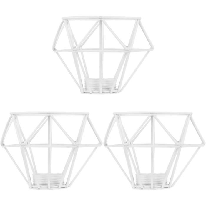 Moderne Ampoule Cage Vintage Clip- Diamond Guard Plafonnier Chambre ...