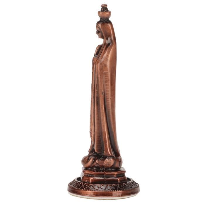 Vvikizy Mini statue de la Vierge Marie Mini statue de vierge sculptée à ...