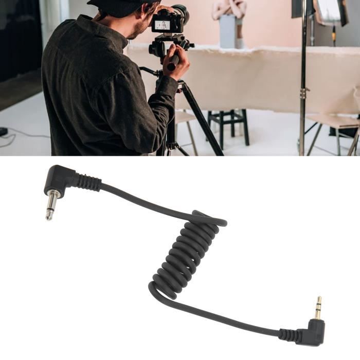 YOSOO Câble Déclencheur à Obturateur avec Connecteur Plaqué Or 2,5 mm ...